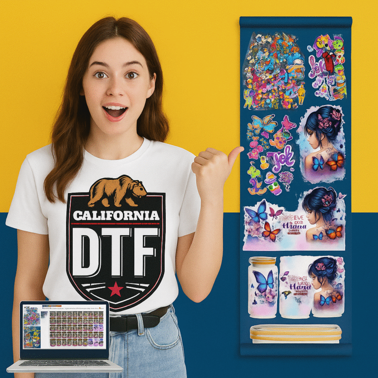 Advanced DTF Printing Gang Sheet Builder - California DTF